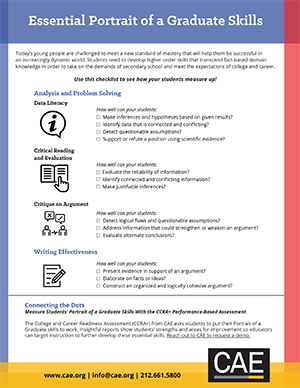 [CHECKLIST] Essential Portrait of a Graduate Skills - Council for Aid ...